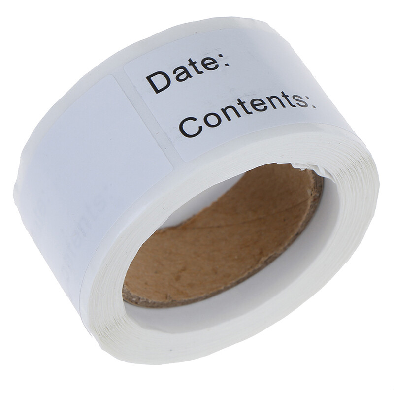 125xFood Storage Labels Refrigerator Freezer Labels Adhesive Label 3C ...