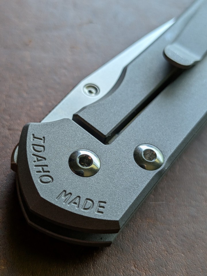 Chris Reeve Small Sebenza 31 UNIQUE GRAPHIC, POLISHED MAGNACUT ...