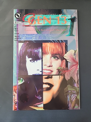 Image Gen 13 #1 (1995) Vertigo Sandman Homage Variant Cover J. Scott ...