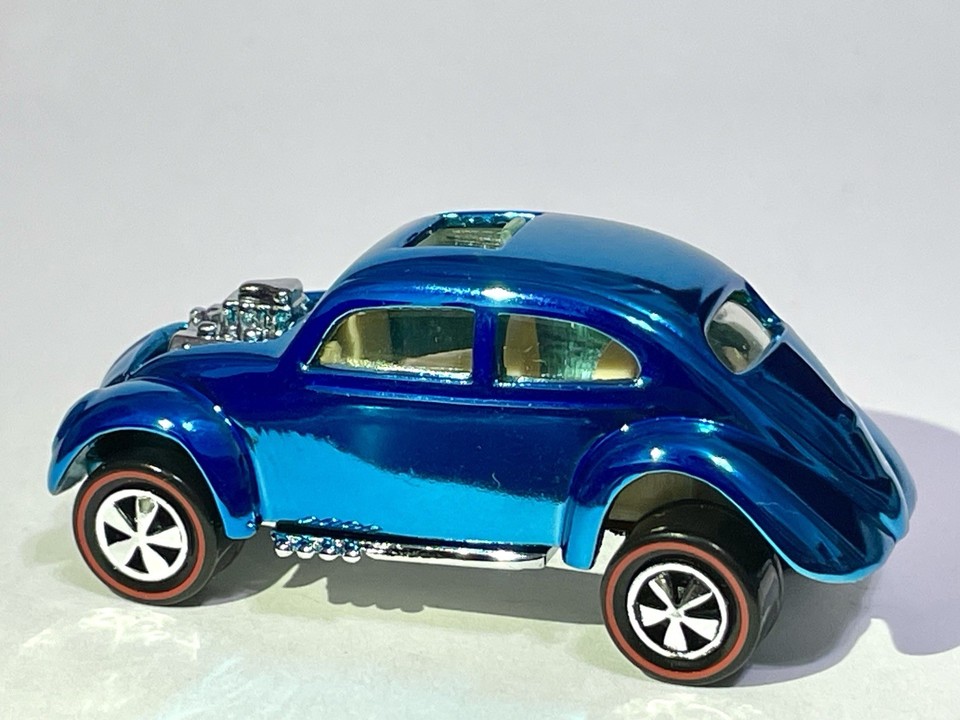 Hot wheels Redline “CUSTOM MADE Spectraflame Blue ” VW Bug / Beetle 🚙 ...