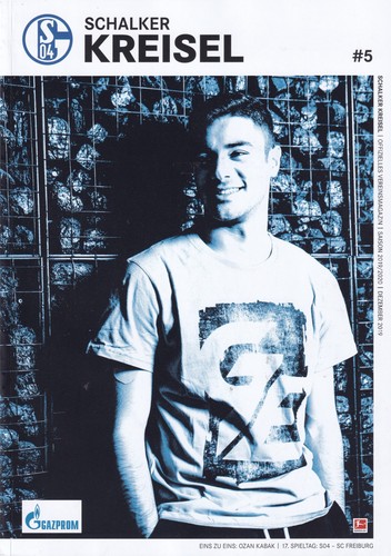 Schalke gegen SC Freiburg Programm 21.12.2019 Kreisel Magazin Hülle Sammler | eBay.de