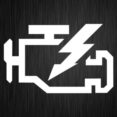 Check Engine Sticker JDM Drift Vinyl Car Window Decal 135mm x 85mm ...