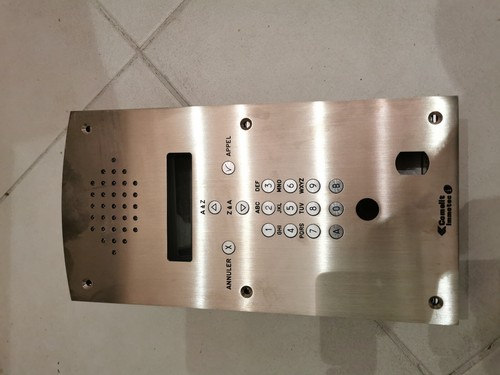 platine comelit immotec PIC3 inox sans electronique | eBay