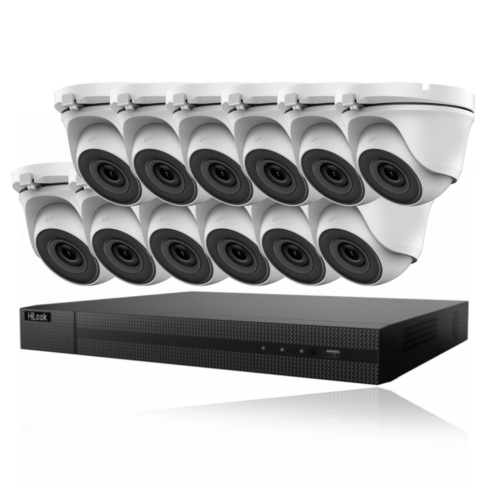 HIKVISION HILOOK 5MP CCTV SYSTEM 4CH 8CH 16CH DVR DOME CAMERA HOME ...