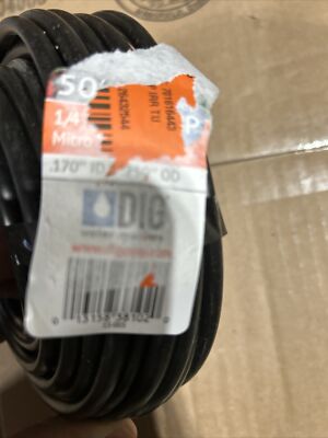 1/4 in. x 50 ft. poly micro drip tubing, Vinyl Micro Drip or Emitter ...