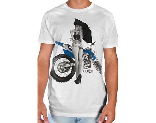 NEW UNIT RIDERS CHEEKY TEE T SHIRT MOTO BMX FMX SMALL MED LARGE XLARGE ...