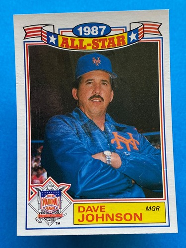 1988 Topps All-Star Commemorative Set Dave Johnson #12 | eBay