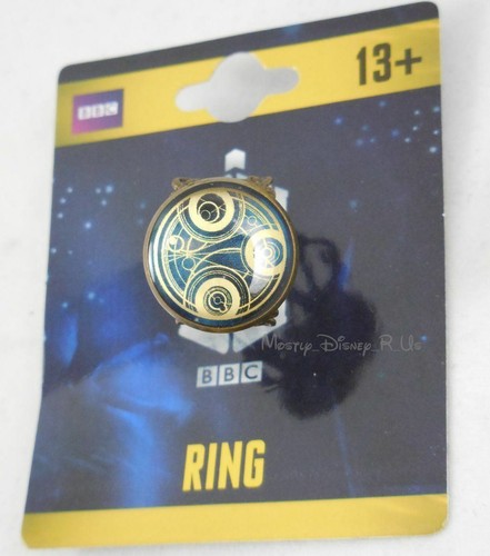 New BBC Doctor Dr Who Gallifreyan Ring Cosplay Jewelry Adjustable ...