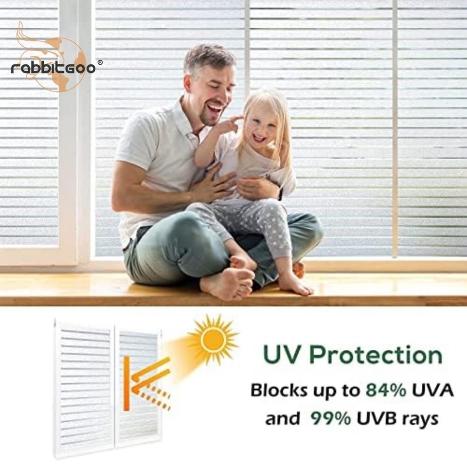 rabbitgoo Blinds Window Film Privacy Self Adhesive Static Cling Glass ...