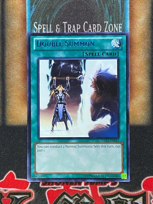 Yugioh Double Summon DL17-EN017 Duelist League Promo Rare BLUE LP | eBay