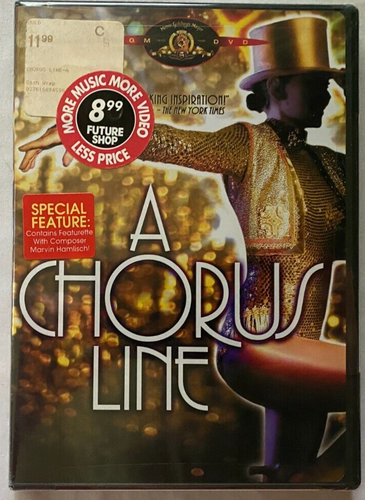 A Chorus Line DVD BRAND NEW SEALED 1985 Musical Drama Widescreen ...