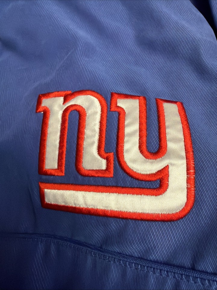 Vintage New York Giants Starter Midweight Puffer Winter Jacket 2XL | eBay