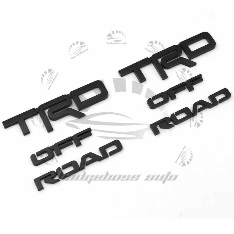 2Pcs Left Right for 4Runner Off Road Sport Badge Fender Side Quarter 3D ...