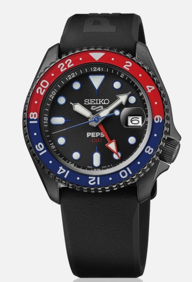 BUNDLE New Limited Edition Seiko PEPSIs SSK047 (SN-2590) & SPRL99 (SN ...