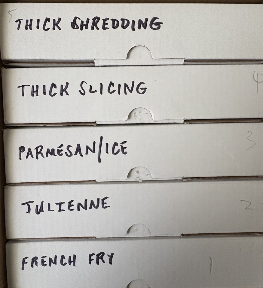 KitchenAid KFP7DS Food Processor Accessory 9 and 12 Cup 5 Piece Disc ...