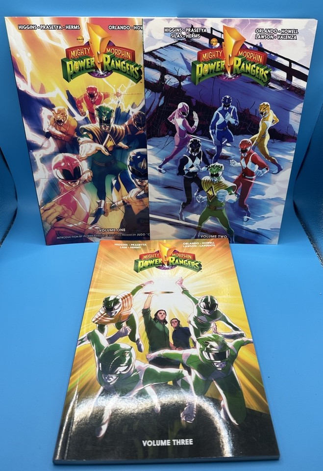 Mighty Morphin Power Rangers Volume 1-14 TPB Graphic Novel Lot Complete ...
