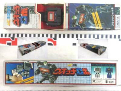 Vintage 1974 Takara Microman Watch Robot Black From JP With Box Rare | eBay
