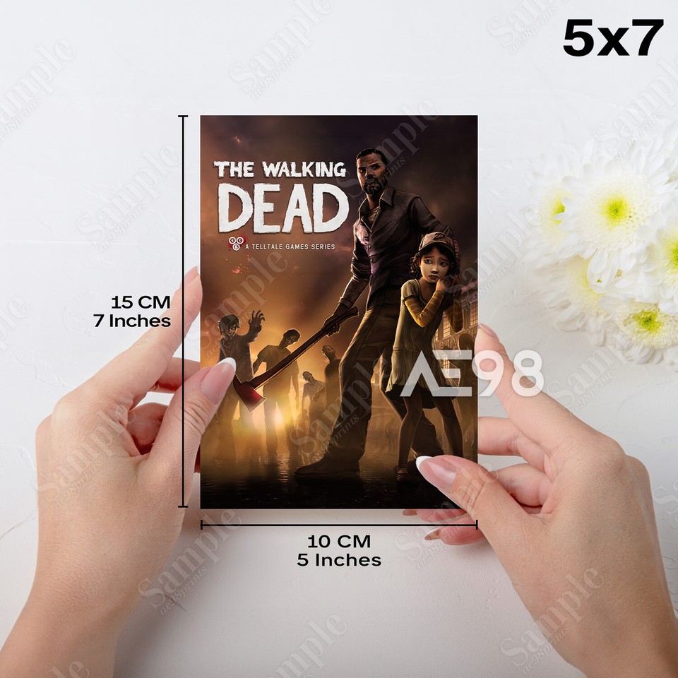Telltale's The Walking Dead Posters Home Decor Wall Art Game Print A3 ...