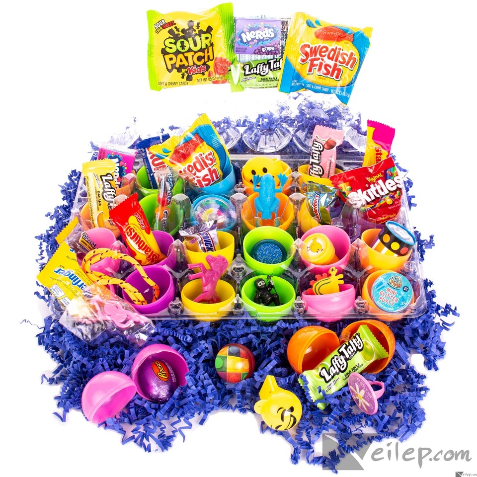 Bulk Hunt Filled Easter Eggs Quality Brand Candy Chocolate & Toys ...