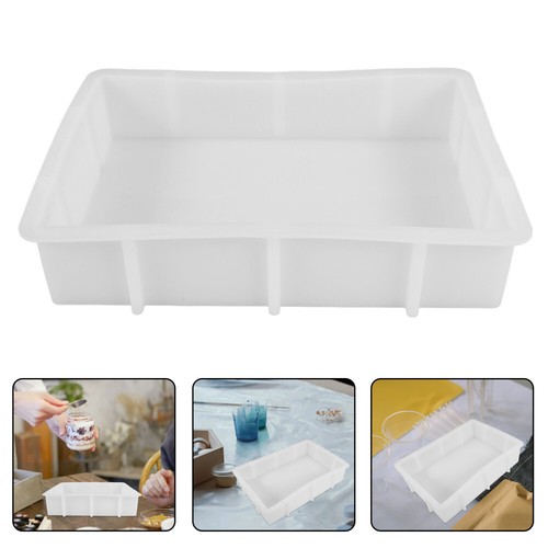Large Rectangular Mold Flower Preservation Resin Epoxy Molds Silicone ...