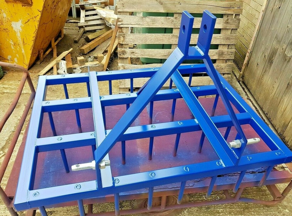 5 ft. Drag Harrow Tines 3 Point Linkage Farm Paddock Aerator Equestrian ...
