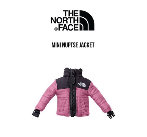 The North Face Mini Nuptse Jacket Keychain Key Holder Exclusive Pink | eBay
