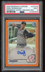 Osiel Rodriguez 2020 Bowman Chrome Auto Rookie Orange #d /25 Yankees ...