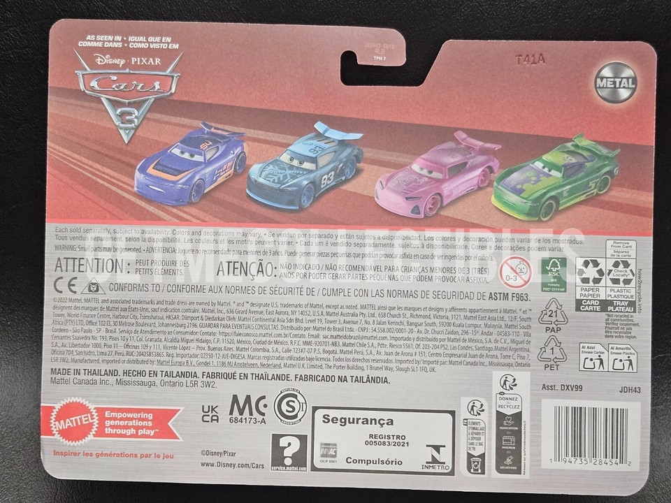 DISNEY PIXAR CARS NICK SHIFT BARRY DEPEDAL 2025 2 PACK SAVE 6% | eBay UK