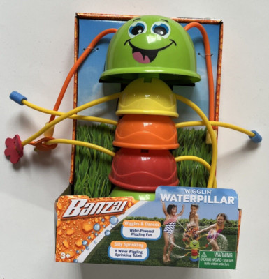 Banzai Wigglin' Waterpillar Outdoor Water Sprinkler - Ages 3+ NEW | eBay