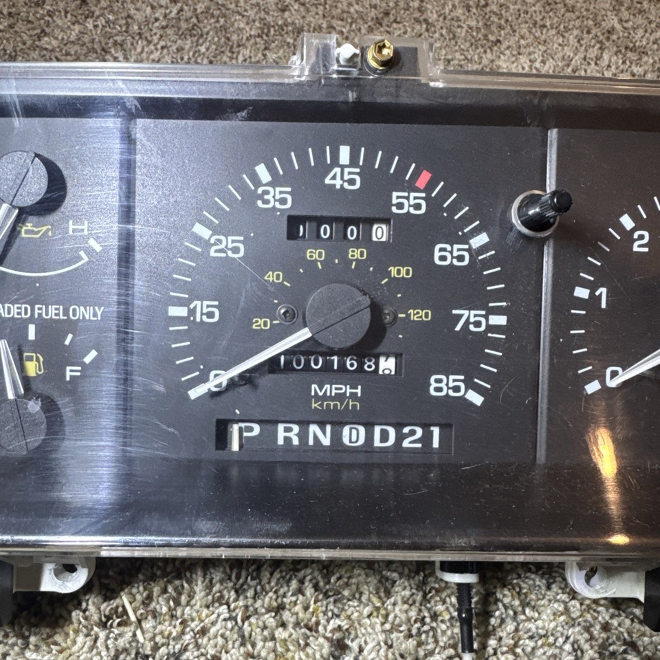 89-94 Ford Ranger 91-94 Explorer Mazda Navajo Instrument Cluster 85MPH ...