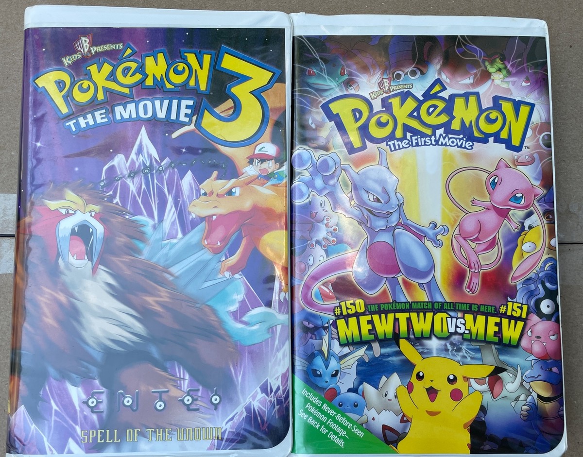 Pokemon 3 De Film Vhs
