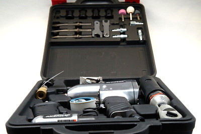 Husky - Air Tool Set Kit - 1/2" Impact Wrench 3/8" Ratchet W ...