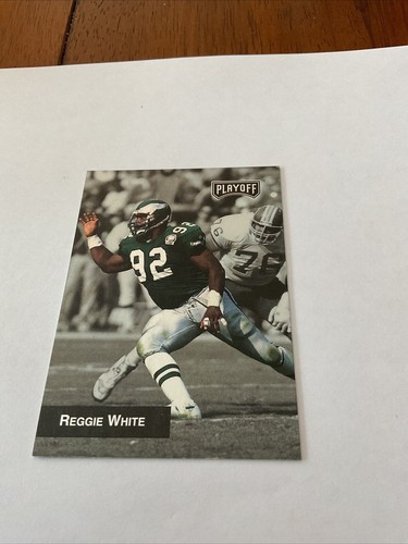 1993 Reggie White Playoff TekChrome Promo Card #5 Packers Eagles $$$ | eBay