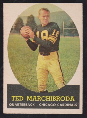 1958 TOPPS FOOTBALL #44 TED MARCHIBRODA NM **** FREE SHIPPING **** | eBay