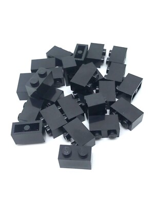 1X2 LEGO LOT OF 25 DOT BLACK BRICKS PARTS 1 X 2 #3004 | eBay