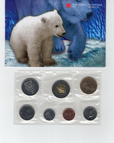 Canada 2000 RCM Uncirculated 7 Coin Set- Polar Bear | eBay