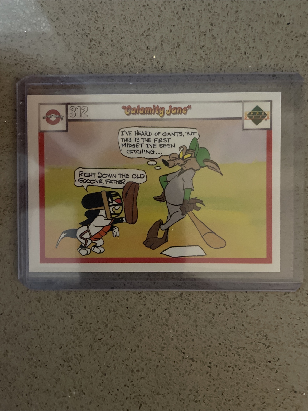 1990 Upper Deck Looney Tunes Calamity Jane Card #312 And #321 RARE ...