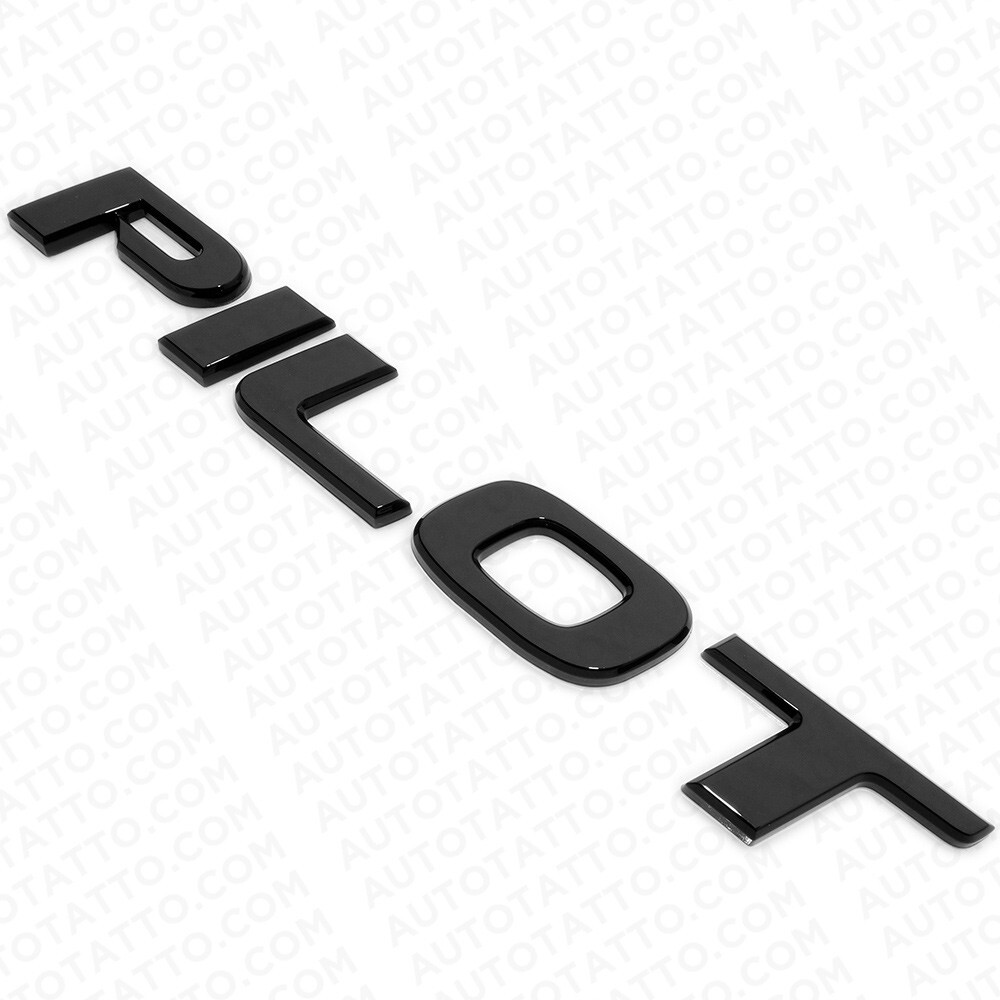 Fit 16-23 Honda Pilot Rear Liftgate Letter Badge Nameplate Emblem Gloss ...