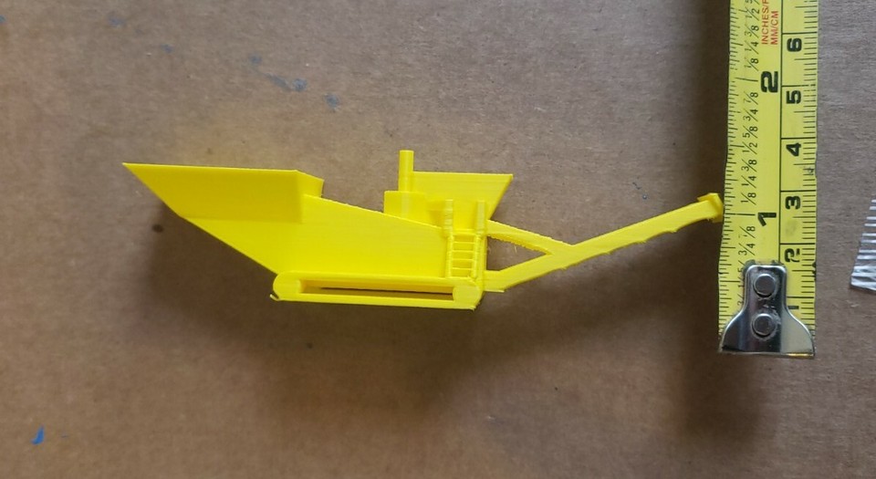 Pair Of N Scale Rock Crushers Heavy Mining/woodchipper Equipment Model ...