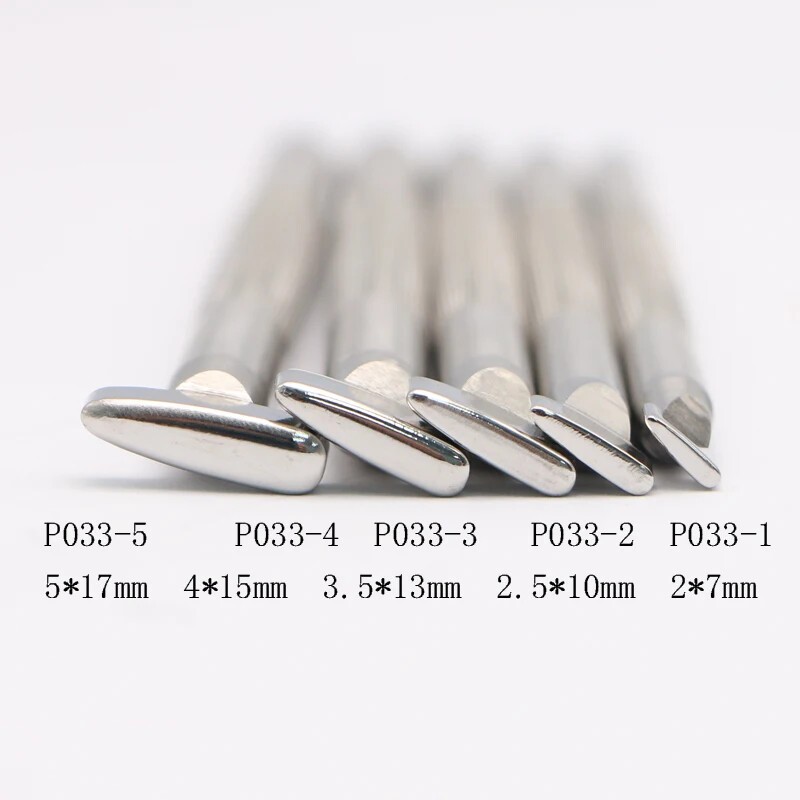 Thumbprint Smooth Stamp Leather Carving Stamping Tool Punch ...