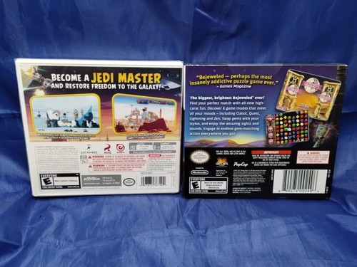 Bejeweled 3 & Angry Birds Star Wars Nintendo DS Games New Sealed | eBay