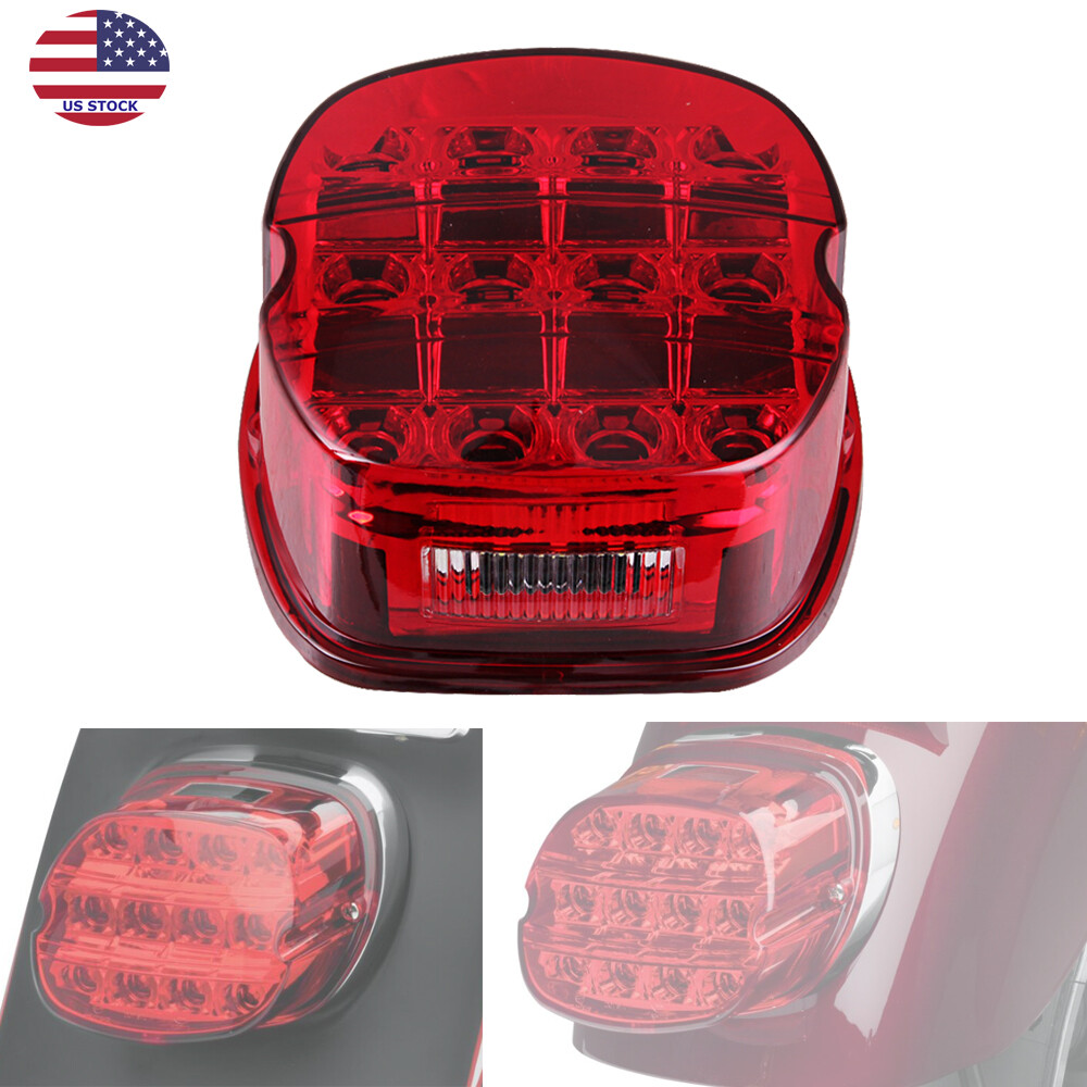 Layback LED Tail Light For Harley Touring Road Glide FXDL FLST FLSTC ...