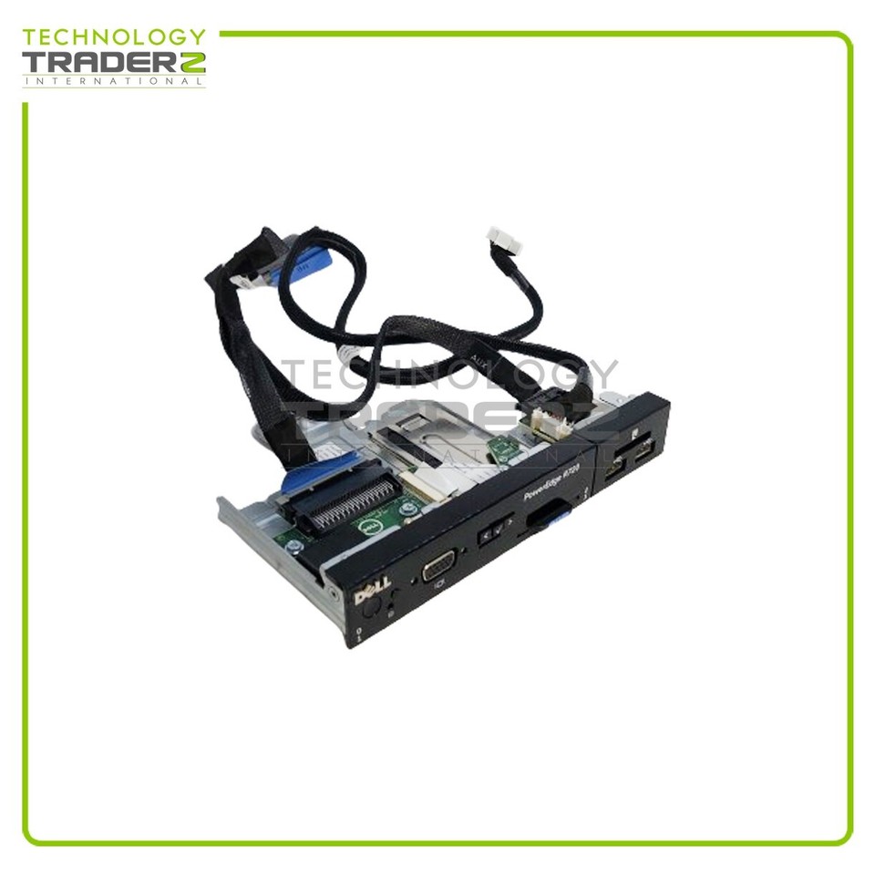 X1H10 Dell PowerEdge R720 Front Control Panel Board 0X1H10 W/ 1x 0K5RJY ...