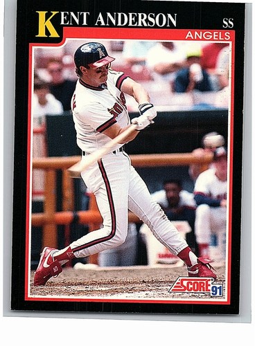 1991 Score Baseball Card Single - #224 Kent Anderson | eBay