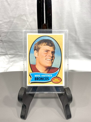 1970 MIKE HAFFNER Topps NFL Sports Card #14 Denver Broncos WR (EX) | eBay