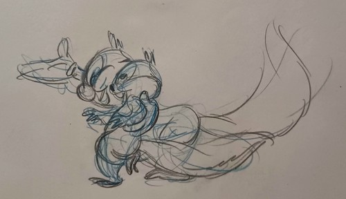 Tex Avery MGM Preston Blair signed Screwball Squirrel production ...