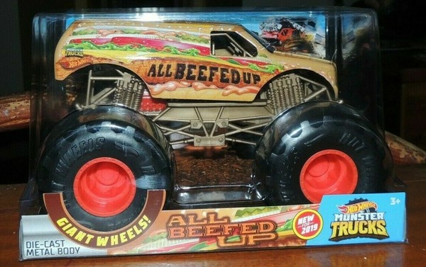 Hot Wheels Monster Trucks All Beefed up 1 24 2018 18cm Gbv41 for sale ...