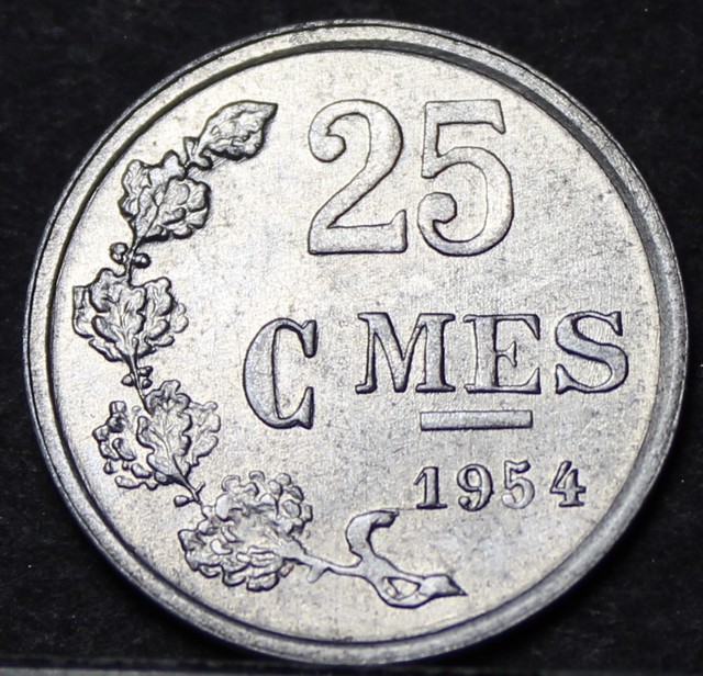 Luxembourg 25 Centimes, 1954 for sale online | eBay