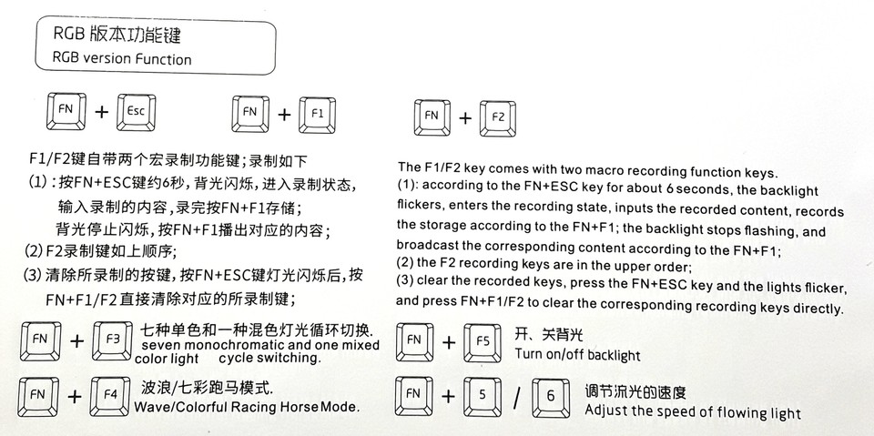 G62 USB Gaming Keyboard RGB Backlit | eBay
