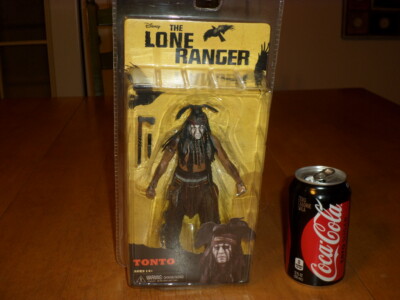 [DISNEY] THE LONE RANGER MOVIE ~ TONTO [ JOHNNY DEPP ], ACTION FIGURE ...